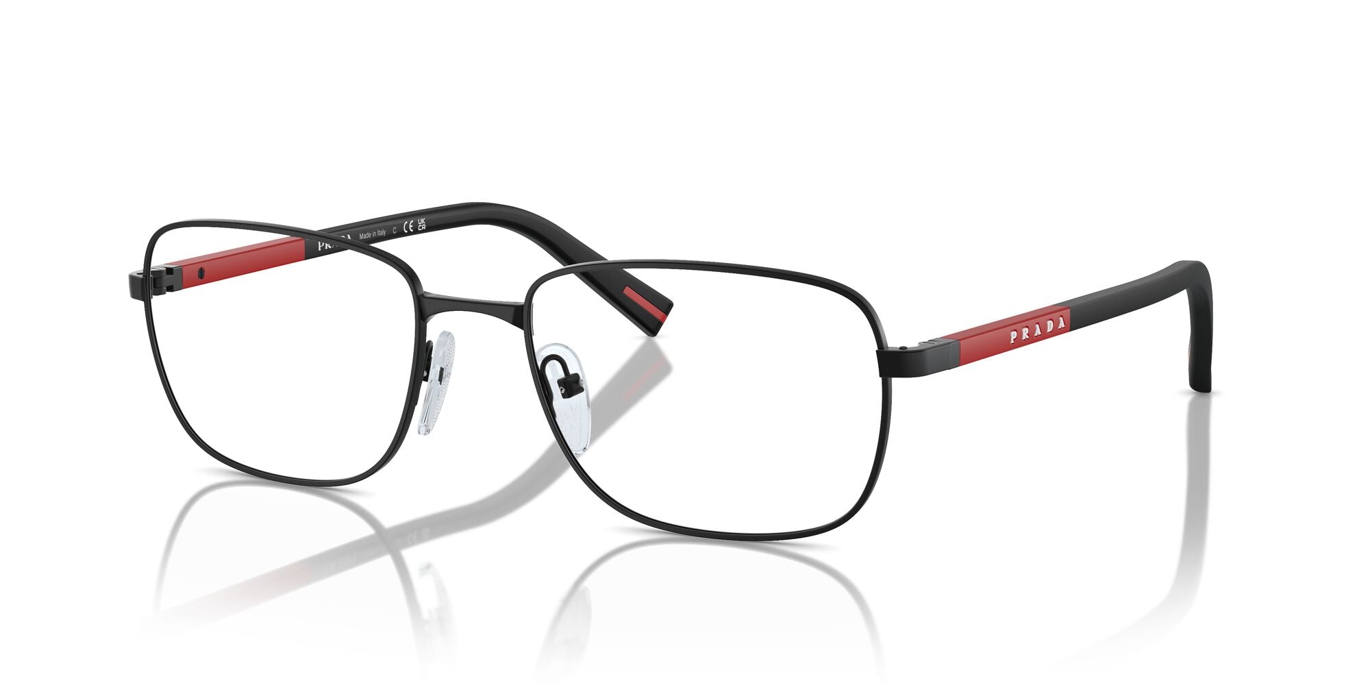 PRADA LINEA ROSSA 0PS 52QV BLACK Glasses Frames | 1001 Optometry