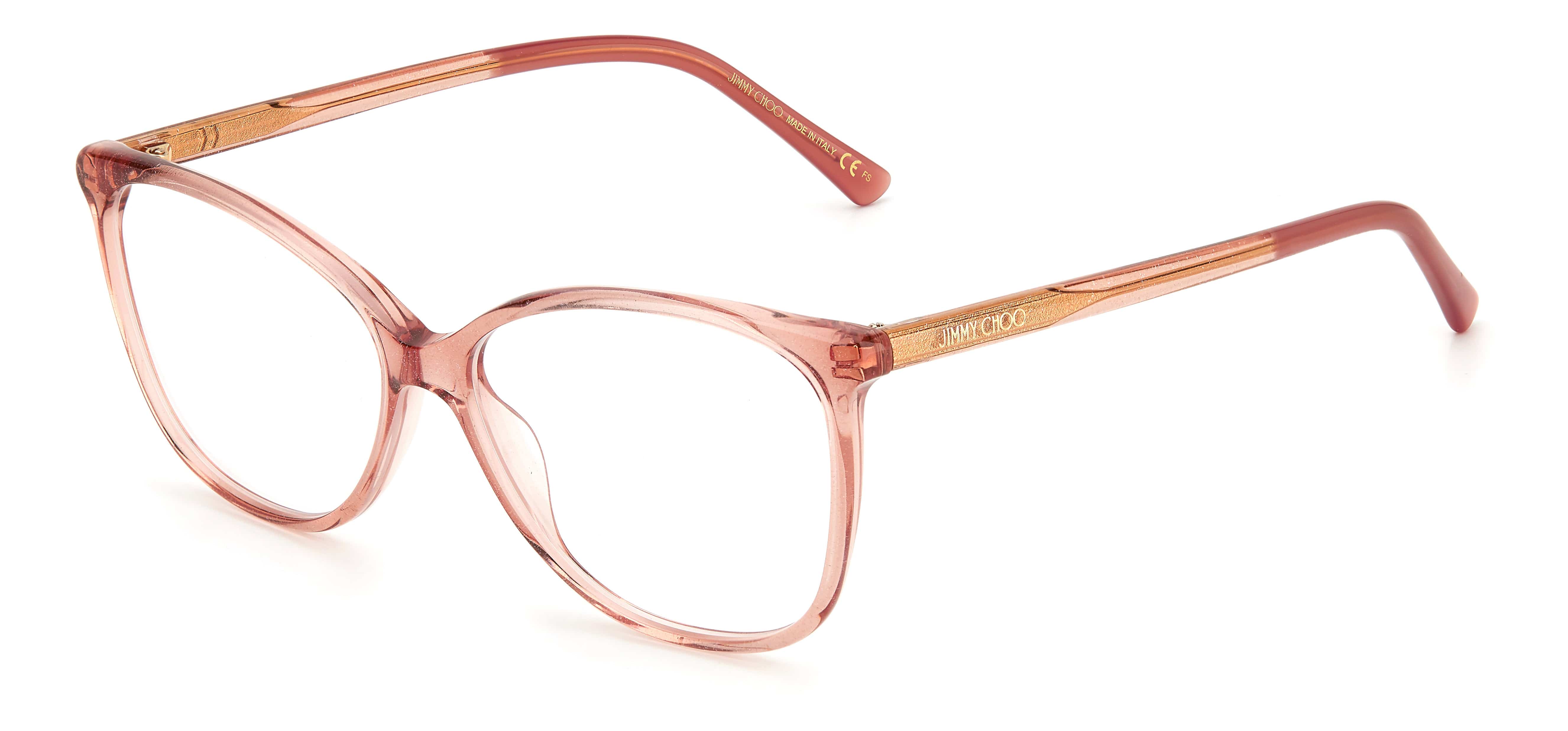 Jimmy Choo JC343 Pink Glasses Frames | 1001 Optometry