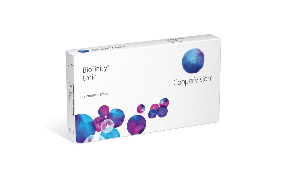 Cooper Vision Biofinity Toric 30 Days Contact Lenses | 1001 Optometry